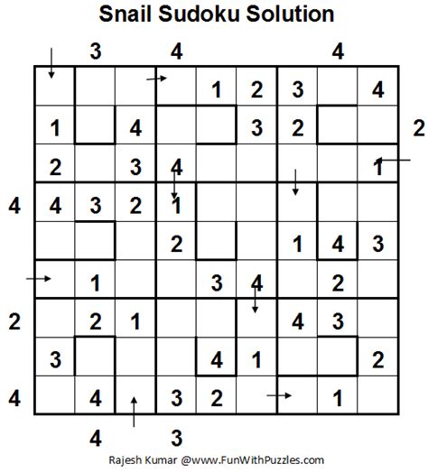 Opposite Edge Sum Sudoku Fun With Sudoku