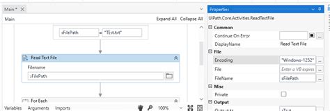 Read Text File And Windows 1252 Problem Studio Uipath Community Forum