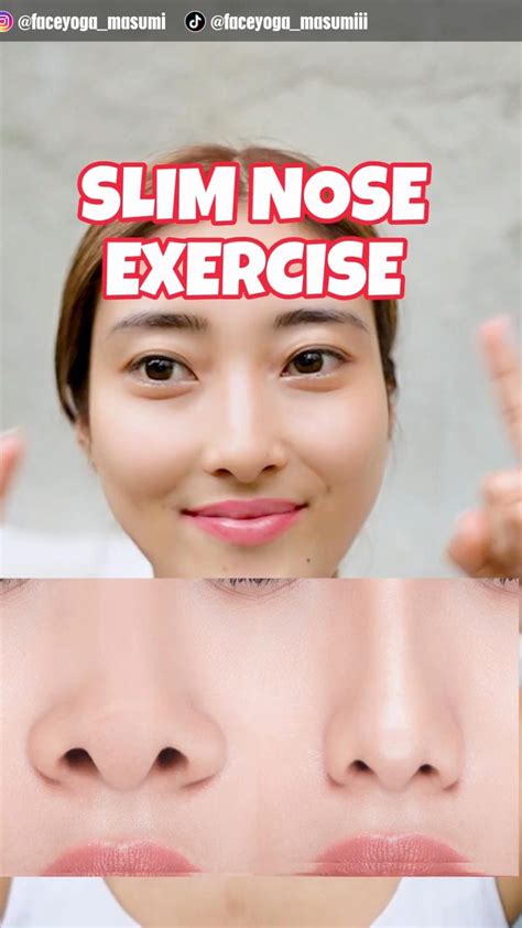 How To Slim Down Nose Fat Get High Beautiful Nose With This Face Exercise Stretch Artofit