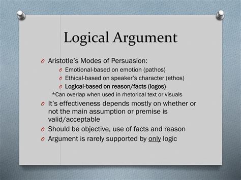 PPT Introduction To Argument Chapter Pgs PowerPoint