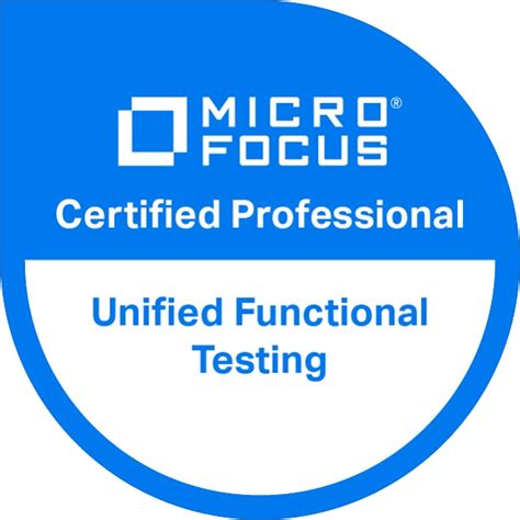 Micro Focus Unified Functional Testing
