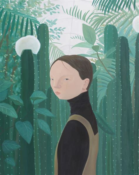 Cheon Yu Gyeong Put In InternalityⅢ 90 9×72 7㎝ Oil On Canvas 2017
