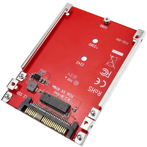 Disk Adapter M 2 NVMe SSD To U 2 2 5 NVMe SFF 8639 SSD Cablematic