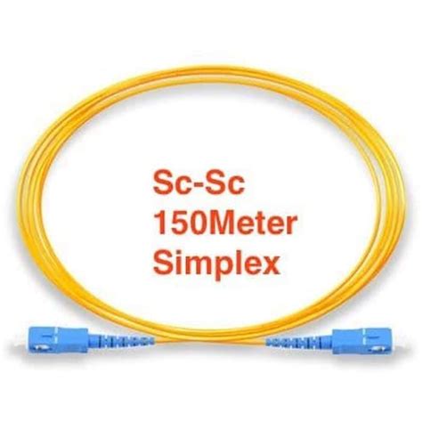 Patchcord Sc Sc Simplex SingleMode Meters Quality Products Shopee Malaysia