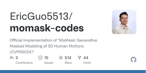 GitHub EricGuo5513 Momask Codes Official Implementation Of MoMask