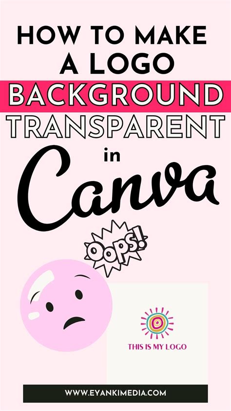 How To Make A Logo Transparent In Canva Transparent Background Images