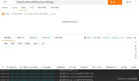 【springboot】整合elasticsearch 操作索引及文档esclient Springboot Csdn博客