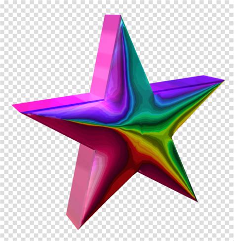 free file 3d rainbow star 12 png wikimedia commons nohat cc