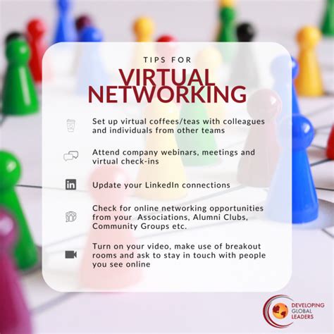 The Importance Of Networking Virtual Networking Tips Developing Global Leaders