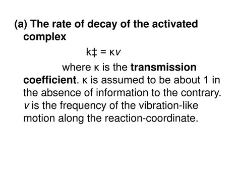 Ppt Activated Complex Theory Powerpoint Presentation Free Download Id 3995760