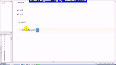 02 فێربونی پرۆگرامسازی جاڤا class in java youtube