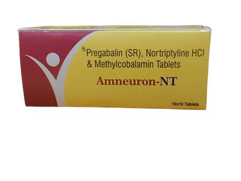 Pregabalin Sr Nortriptyline Tablets At Rs 225 Stripe Pregabalin