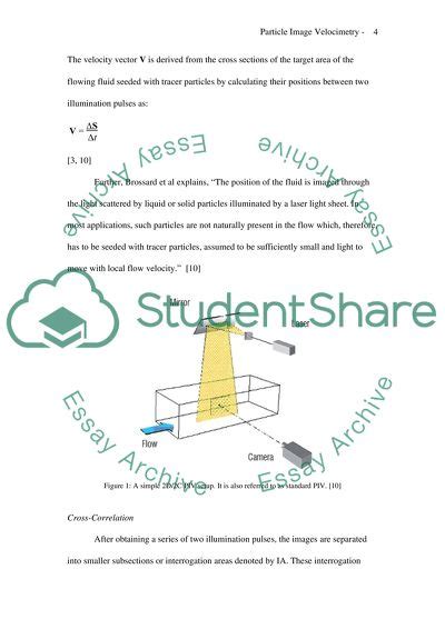 Particle Image Velocimetry Essay Example Topics And Well Written