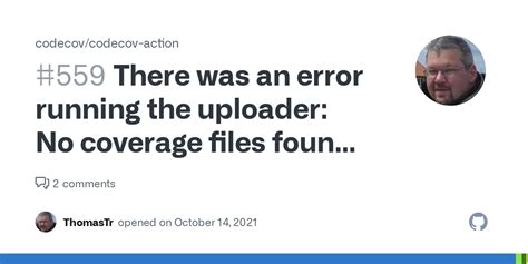 There Was An Error Running The Uploader No Coverage Files Found