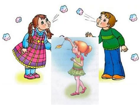 Дыхательная гимнастика картинки для детей