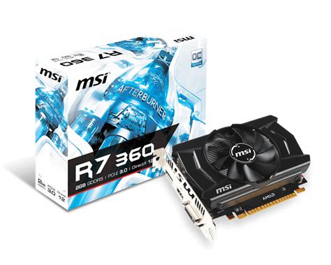 Specification Radeon R Gd Oc Msi Latinoam Rica