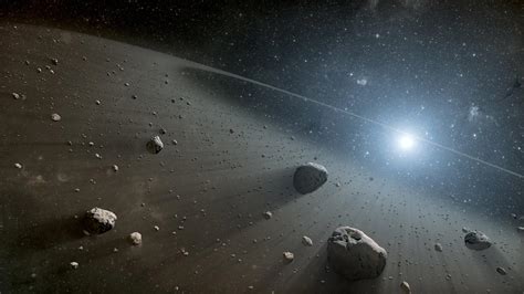 Wiht Planets Asteroid Belt