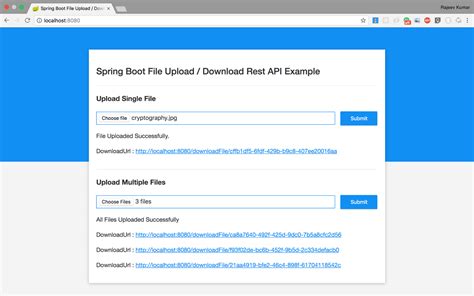 Spring Boot File Upload Download With Jpa Hibernate And Mysql Database Callicoder