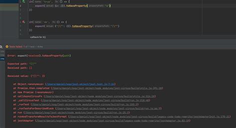 Javascript Why Expect 2 Tohaveproperty Is Not True