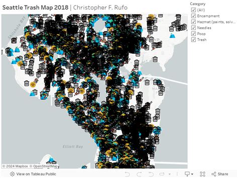 The Seattle Trash Map Shows The City Has A Problem It Needs To Address
