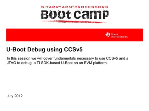 U Boot Debug Overview