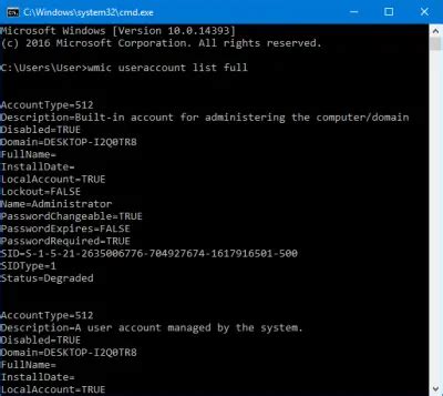 How To Get User Account Details On Windows 11 10