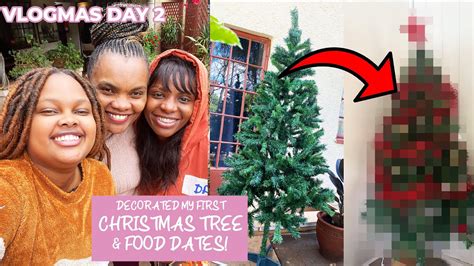 Vlogmas Day 2 Brunch With My Girls Decorating Christmas Tree
