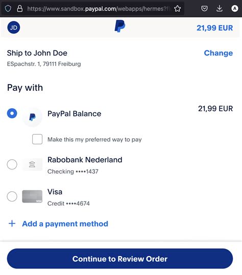 Paypal Express Checkout Solution For Computop Nodejs Api Paypal