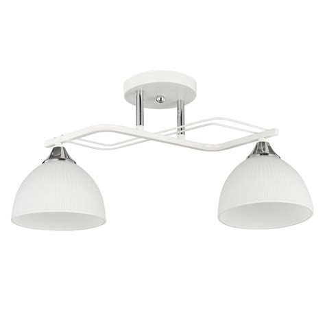 ᐉ Люстра Sirius на 2 плафони Білий 196204 2 • Краща ціна в Києві Україні • Купити в Епіцентр