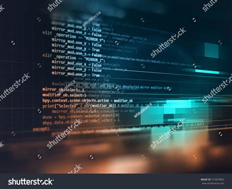 Programlama Kodu Soyut Teknoloji Arka Plan Stok İllüstrasyon 515937862 Shutterstock