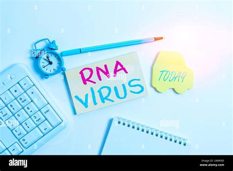 Word Writing Text Rna Virus Business Photo Showcasing A Virus Genetic Information Is Stored In
