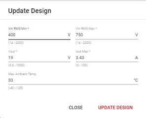 LM5023 Unable To Set 600V And Higher VIN Webench Power Management Forum Power Management