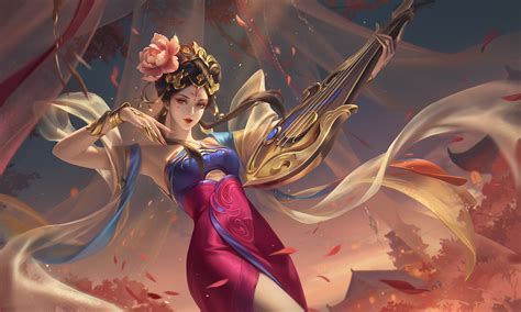王者荣耀杨玉环 霓裳曲欣lxin 站酷zcool