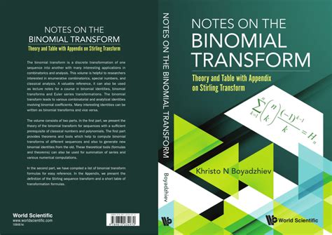 PDF Binomial Transform Book 2018