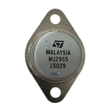 Transistor Mj2955 Ponto Da Eletrônica