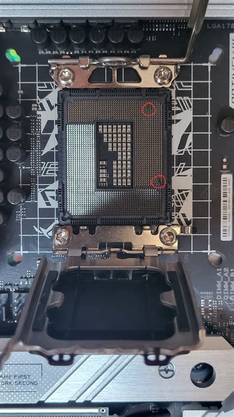 Do These Missing Cpu Socket Pins Are Essential Rtechsupport