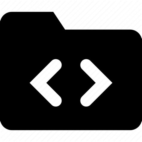 Black Folder Icon Png