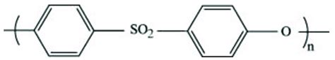 Chemical Structure Of Polyethersulfone Pes [39] Download Scientific Diagram