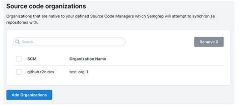 connect a source code manager semgrep