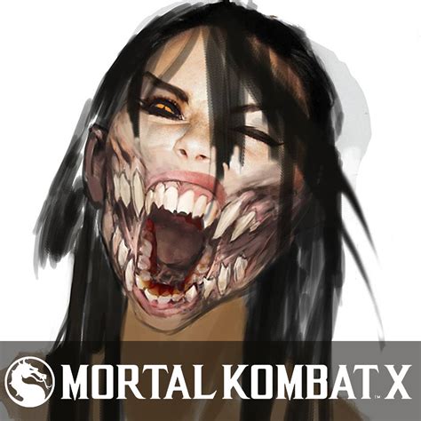 Artstation Mileena Mkx Conceptart