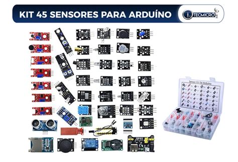 kit 45 sensores para arduíno tecmicro angola