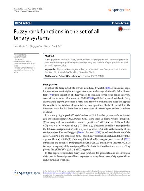 pdf fuzzy rank functions in the set of all binary systems