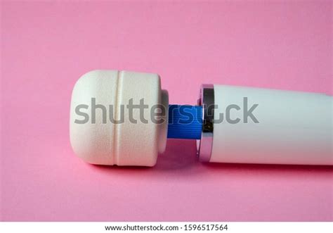 Sex Toy White Vibrator On Pink Stock Photo Shutterstock