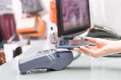 Nfc Near Field Communication Stock Image Image Of Paying Mobile