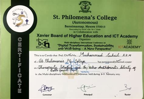 Muhammad Suhail A K M On Linkedin Research Chemist Conference