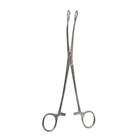 Laufe Uterine Polyp Forceps Curved 8 Serr Boss Surgical Instruments