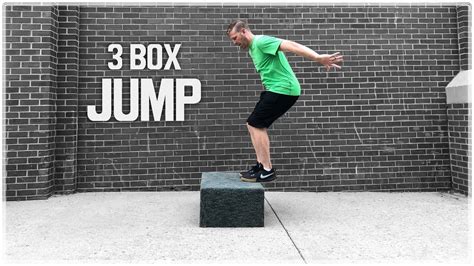 3 Box Jump Workout Explosive Plyometric Box Jumps For Speed Youtube