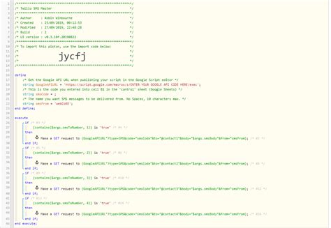 RELEASE Using Twilio To Send SMS Instructions Tutorials WebCoRE