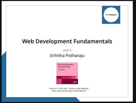 Srihitha Potharaju On Linkedin Ibm
