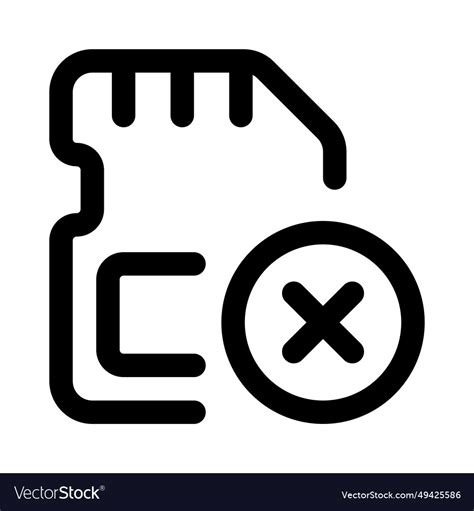 Eject Sd Card From Device For Safe Removal Vector Image